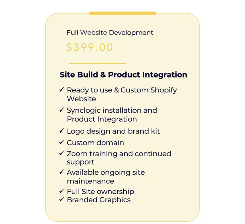 Custom Website Package – Bloom Drop Ship
